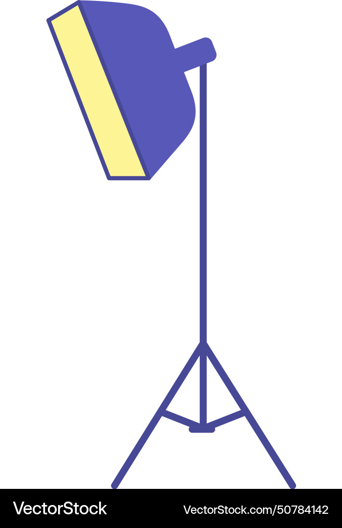 Professional light for photography studio photo Vector Image