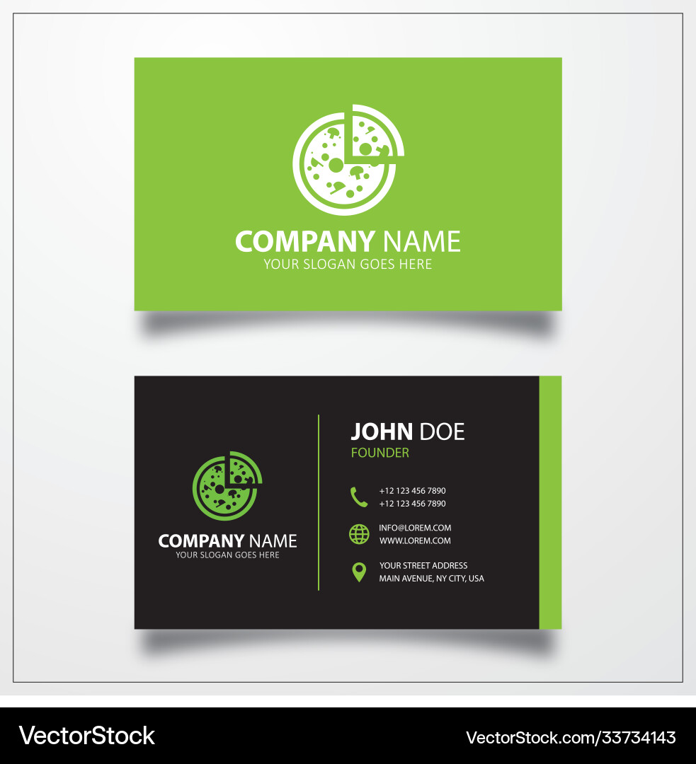 Free Italian Business Card Vector Images (12)