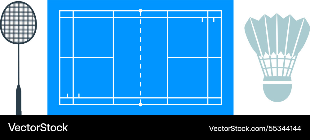Badminton Royalty Free Vector Image - VectorStock