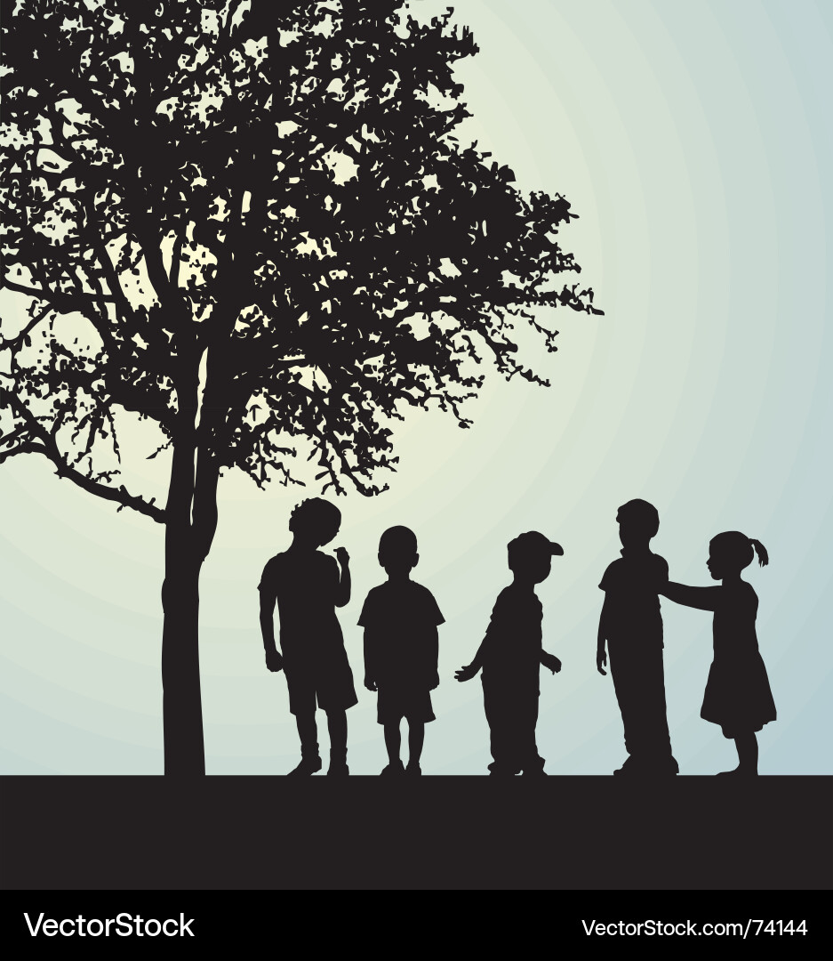 Children Royalty Free Vector Image - VectorStock