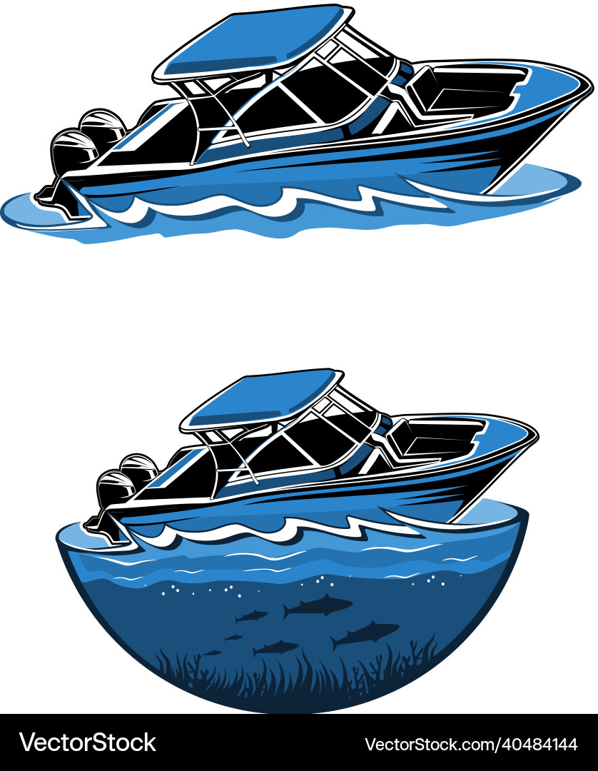 Fishing boat Royalty Free Vector Image - VectorStock
