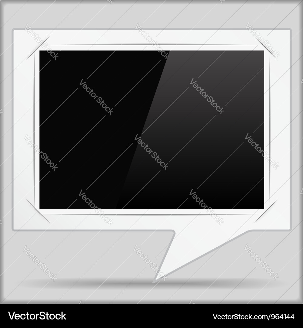 Photo frame Royalty Free Vector Image - VectorStock