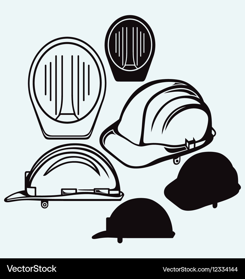 Safety helmet Royalty Free Vector Image - VectorStock