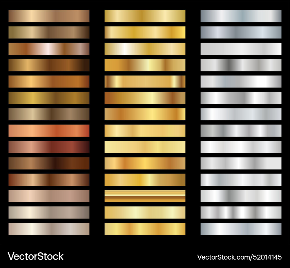 Gold cooper bronze and golden foil texture Vector Image