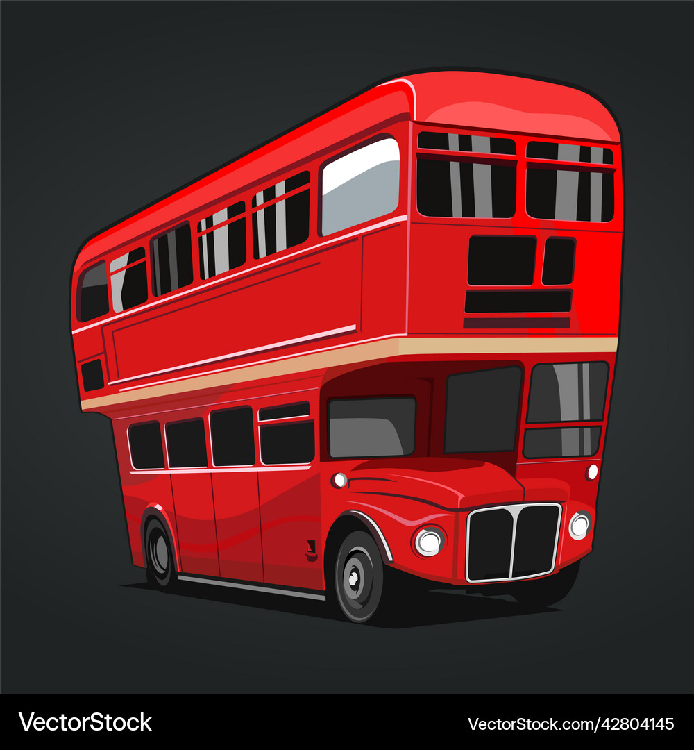 London bus design Royalty Free Vector Image - VectorStock