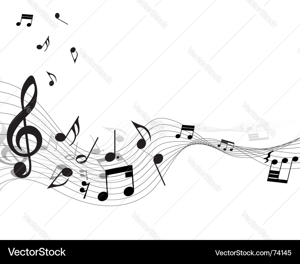 Musical staff Royalty Free Vector Image - VectorStock