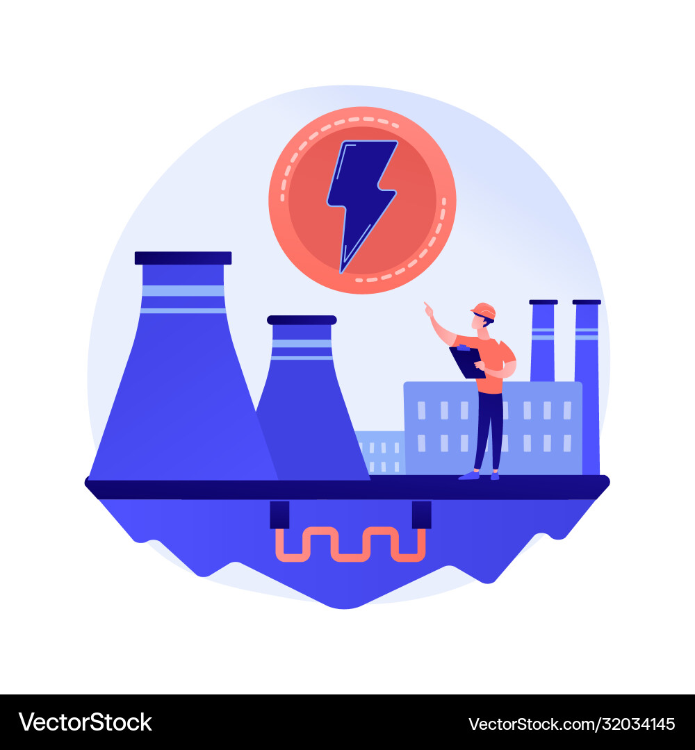 Electric Power Plant Clipart