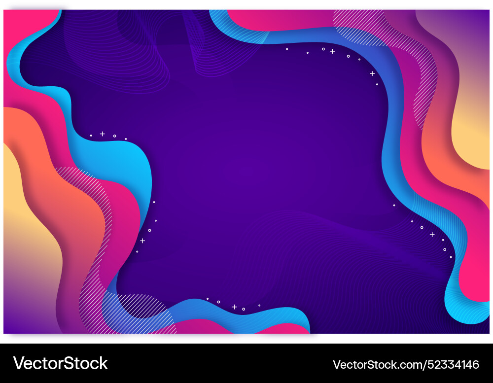 Colorful gradient abstract background Royalty Free Vector