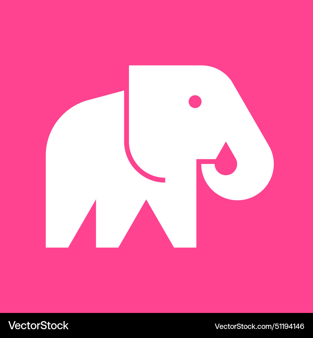 Elephant logo Royalty Free Vector Image - VectorStock
