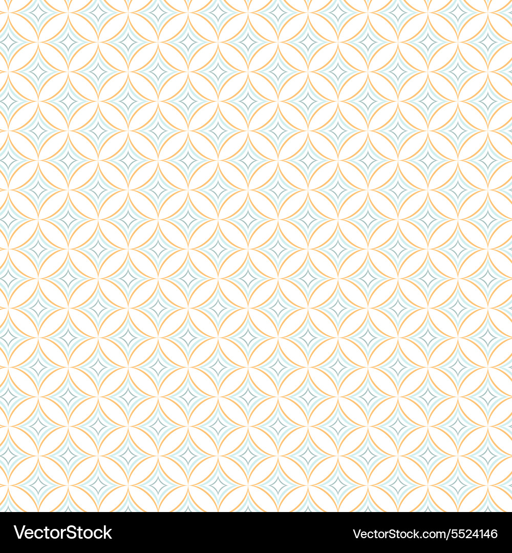 Seamless geometric color tile pattern Royalty Free Vector