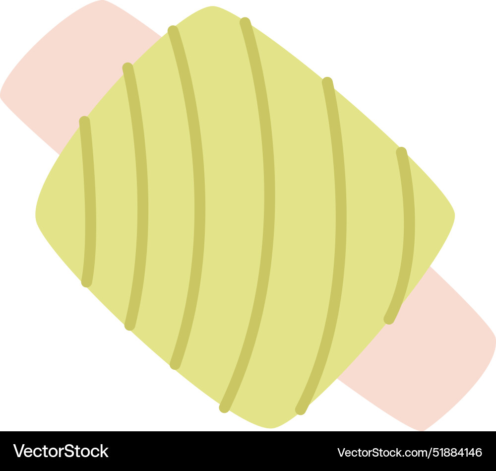 Thread yarn roll Royalty Free Vector Image - VectorStock