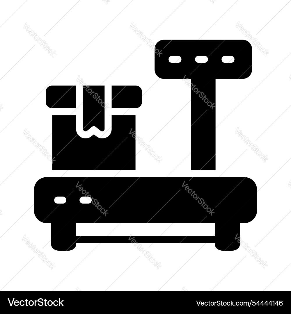 Weight machine Royalty Free Vector Image - VectorStock