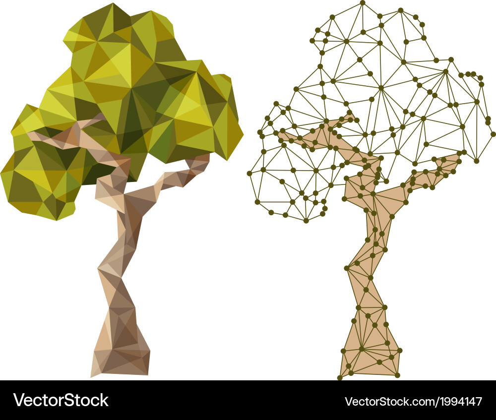 Trees Royalty Free Vector Image - VectorStock