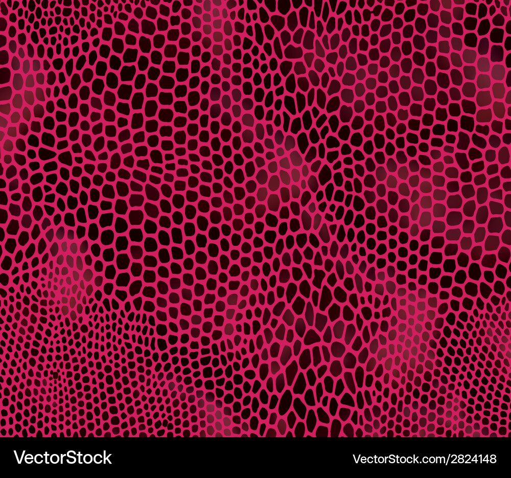 Red Snakeskin Pattern Royalty Free Vector Image