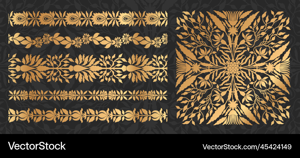 Traditional historical ethnic mughal indian Vector Image