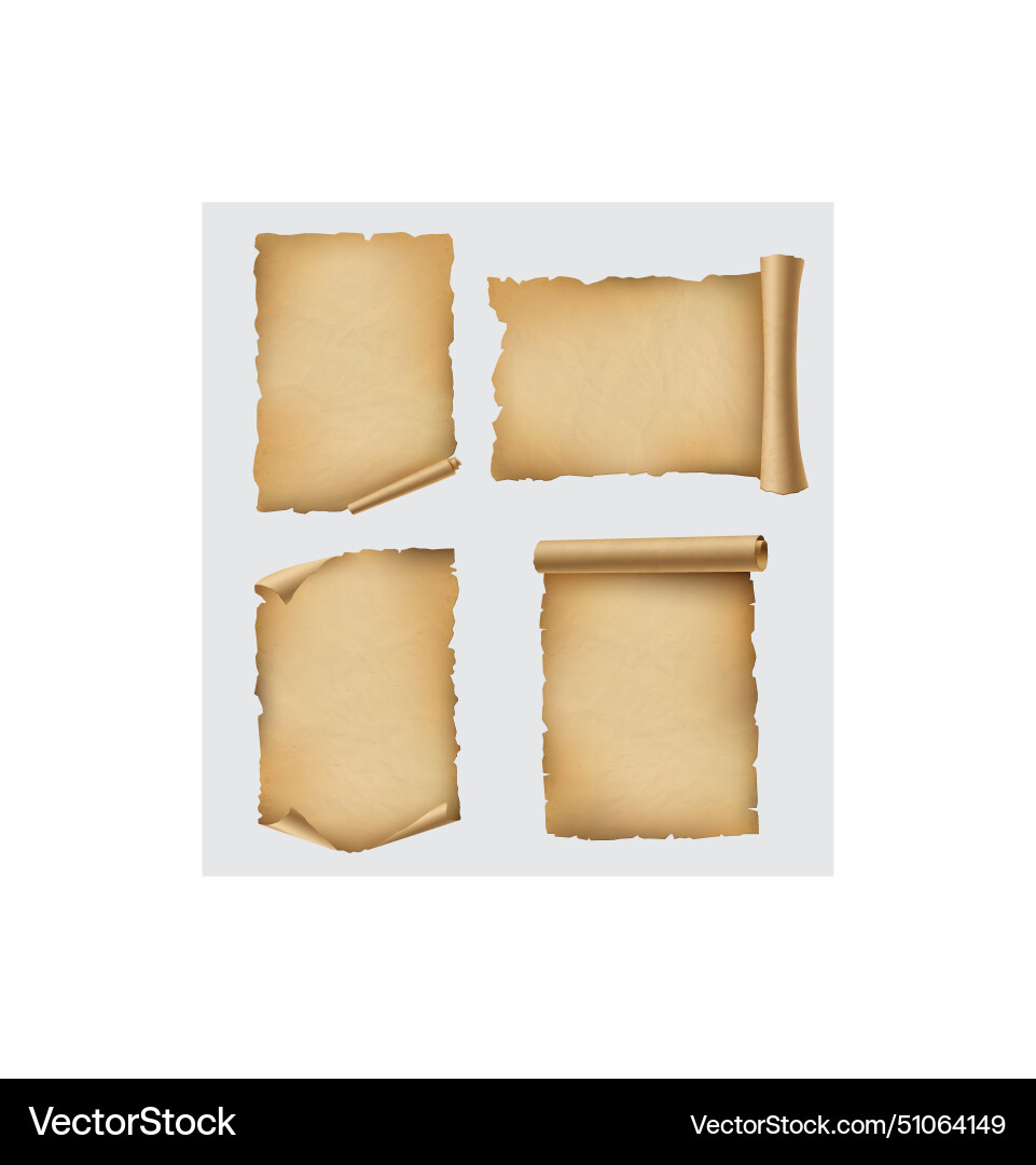 Vintage-Papier alt Stil handgefertigte Scroll im Alter