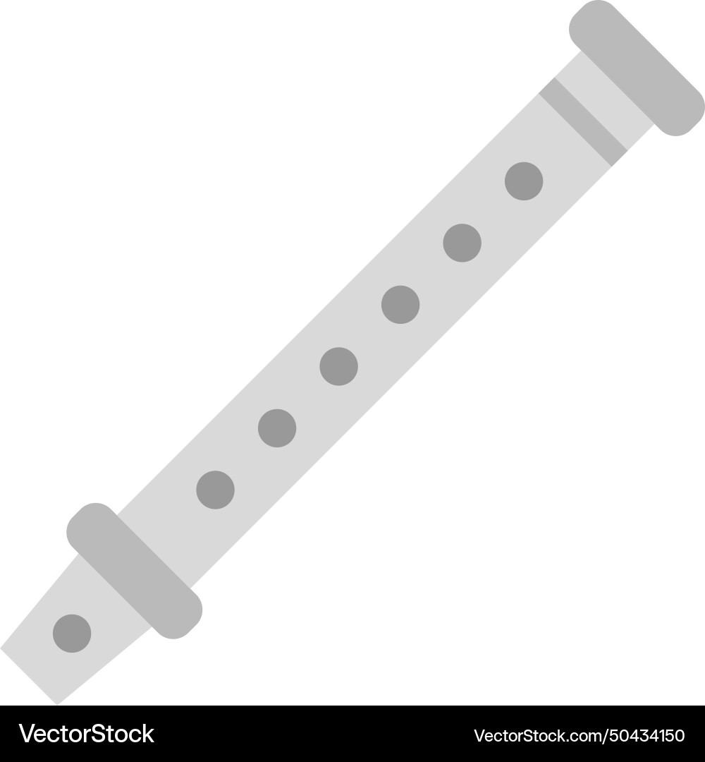Flute icon image Royalty Free Vector Image - VectorStock