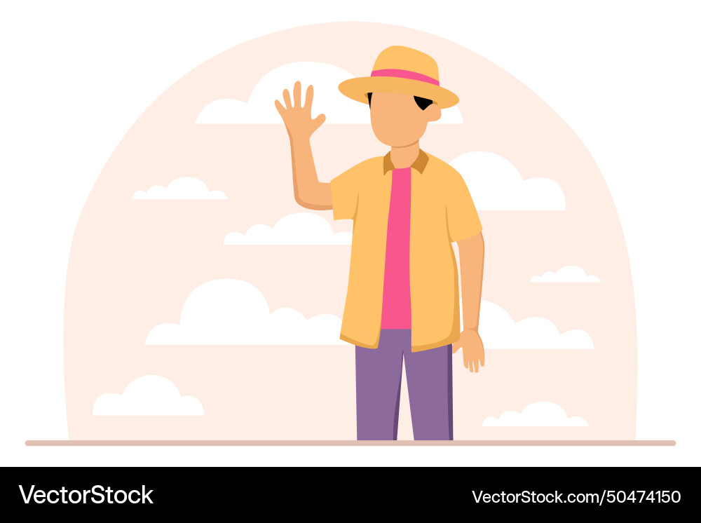 Weekend holiday flat design Royalty Free Vector Image