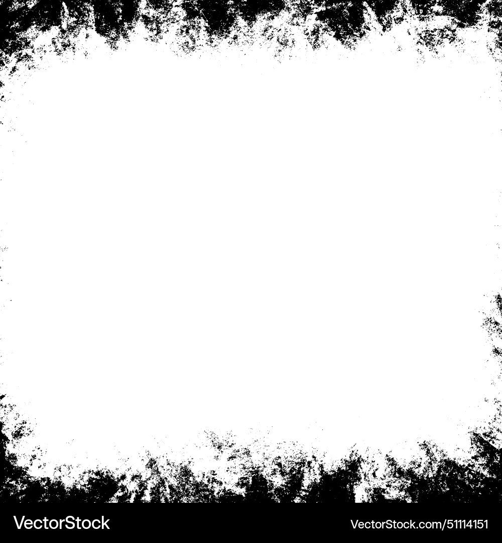 A dirty wall texture frame background Royalty Free Vector