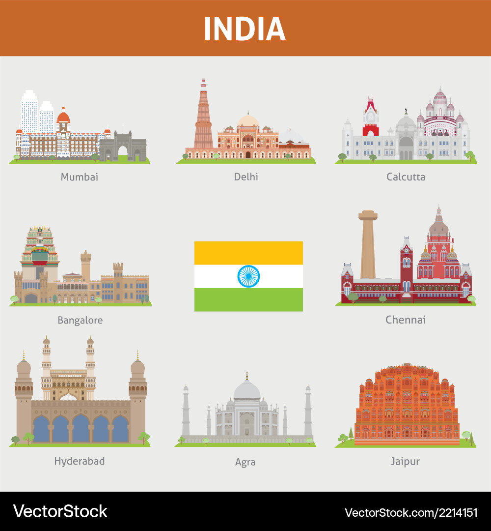 India Royalty Free Vector Image - VectorStock