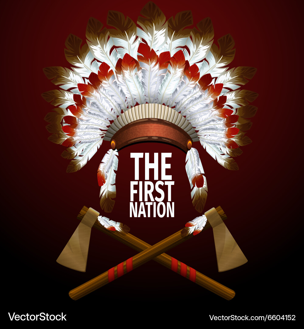 First nation Royalty Free Vector Image - VectorStock