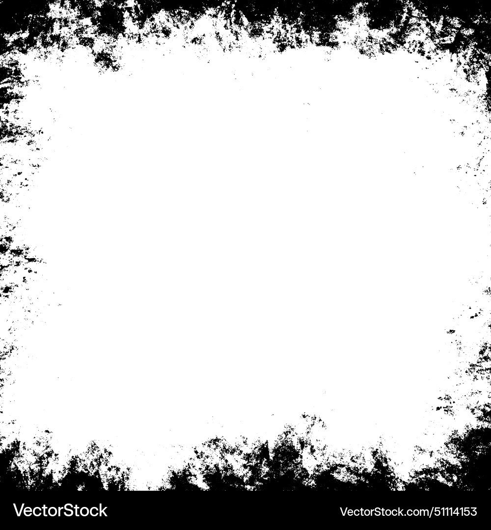 A dirty wall texture frame background Royalty Free Vector