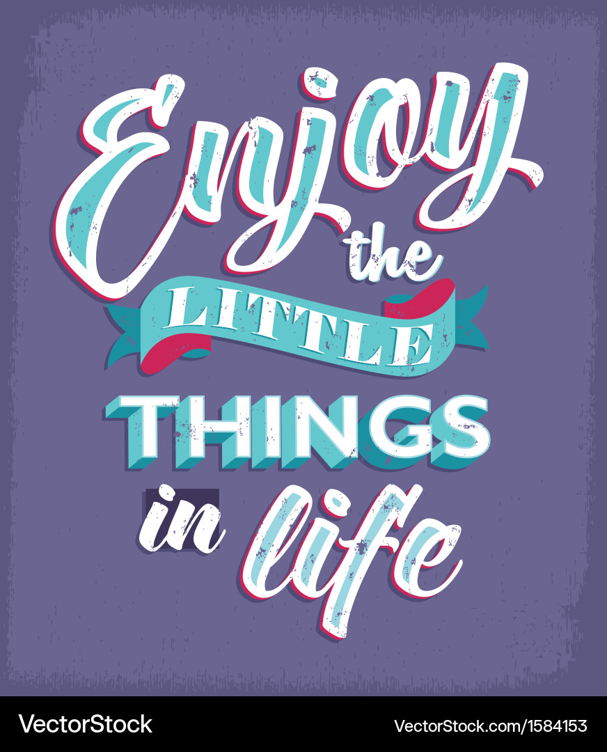 Inspirational quotes in retro style Royalty Free Vector