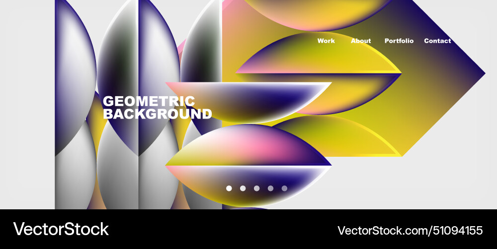 Geometric pattern with purple violet Royalty Free Vector