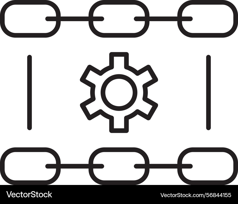 Link icon Royalty Free Vector Image - VectorStock