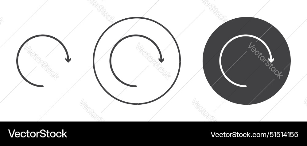Redo icon Royalty Free Vector Image - VectorStock