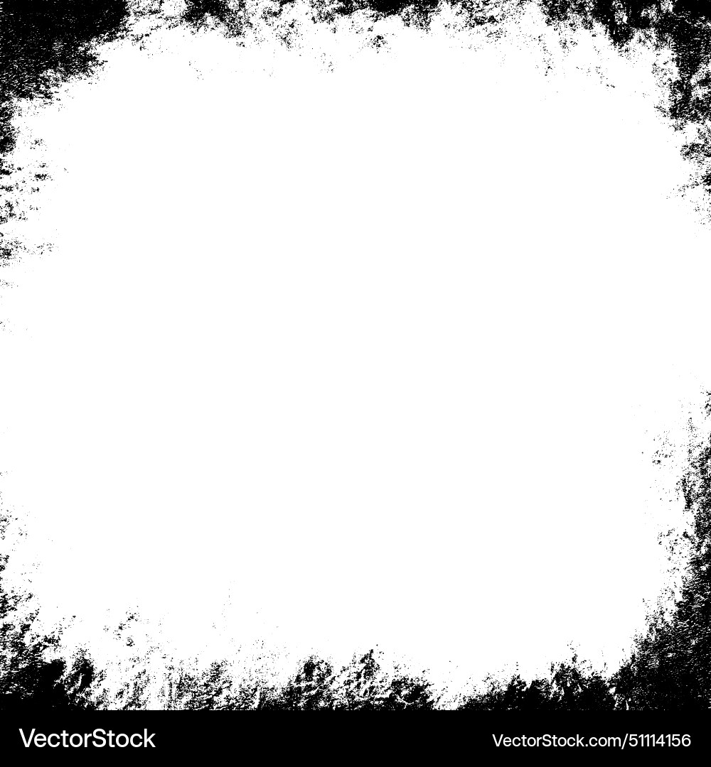 A dirty wall texture frame background Royalty Free Vector