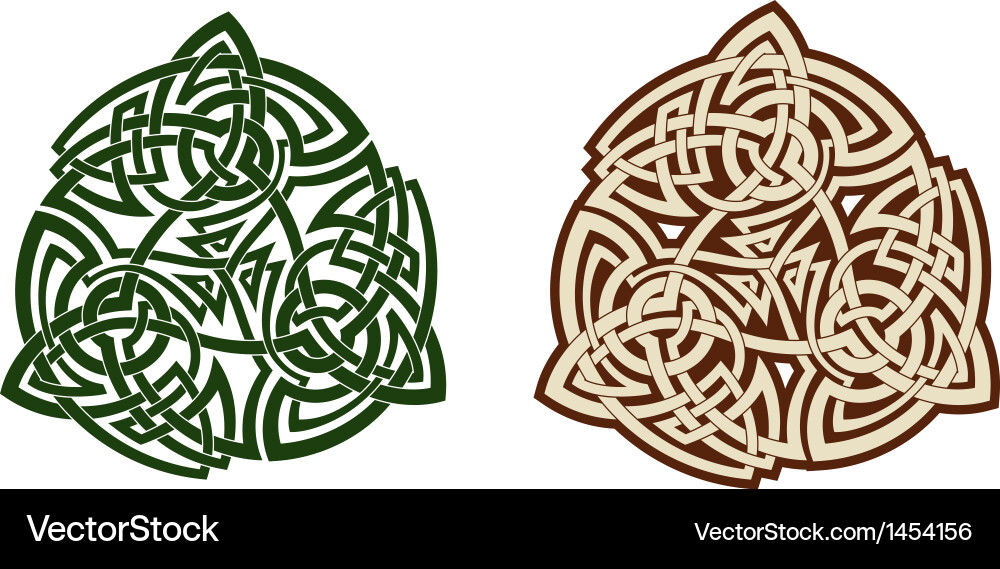 Celtic Triskel Knot Royalty Free Vector Image - VectorStock