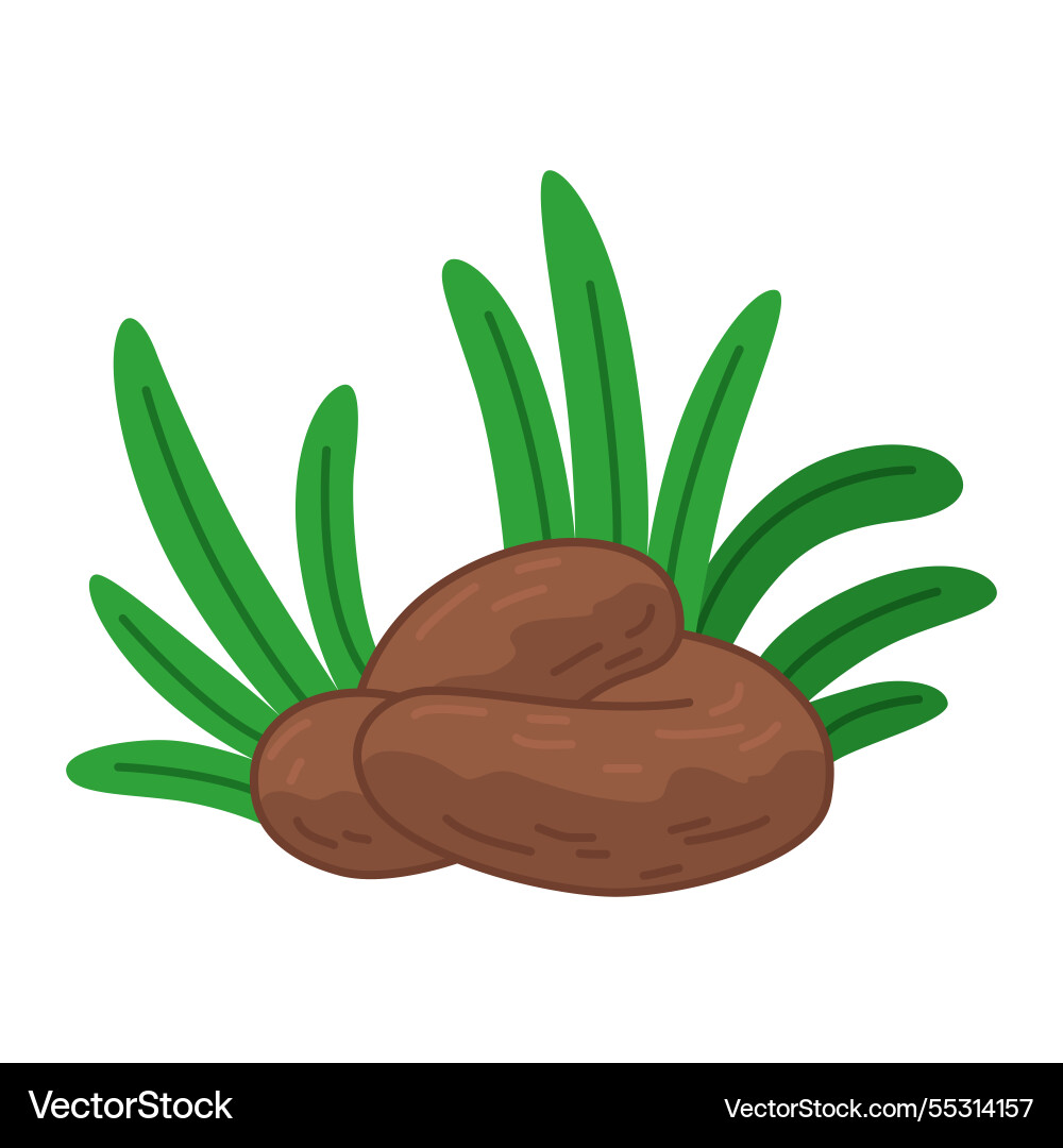 Dog poo clean up one step infographic Royalty Free Vector