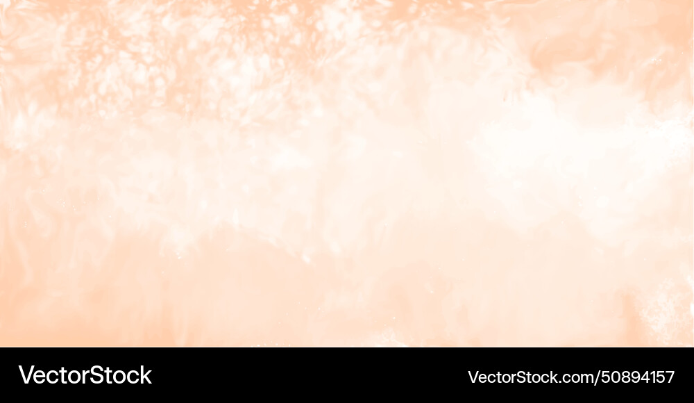 Hand painted smooth watercolor texture abstract Vector Image