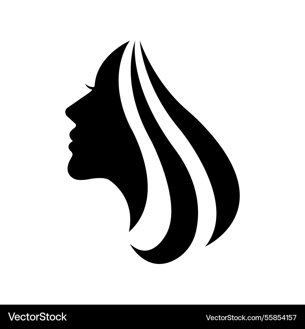 Woman logo Royalty Free Vector Image - VectorStock