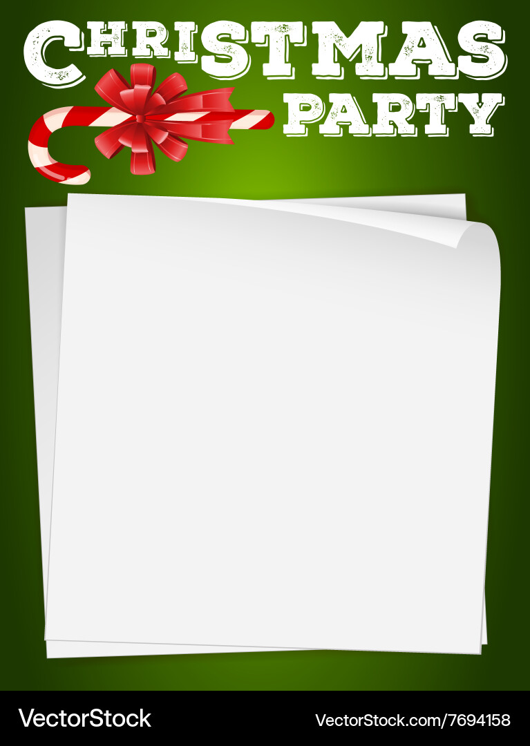 Border design with christmas theme Royalty Free Vector Image