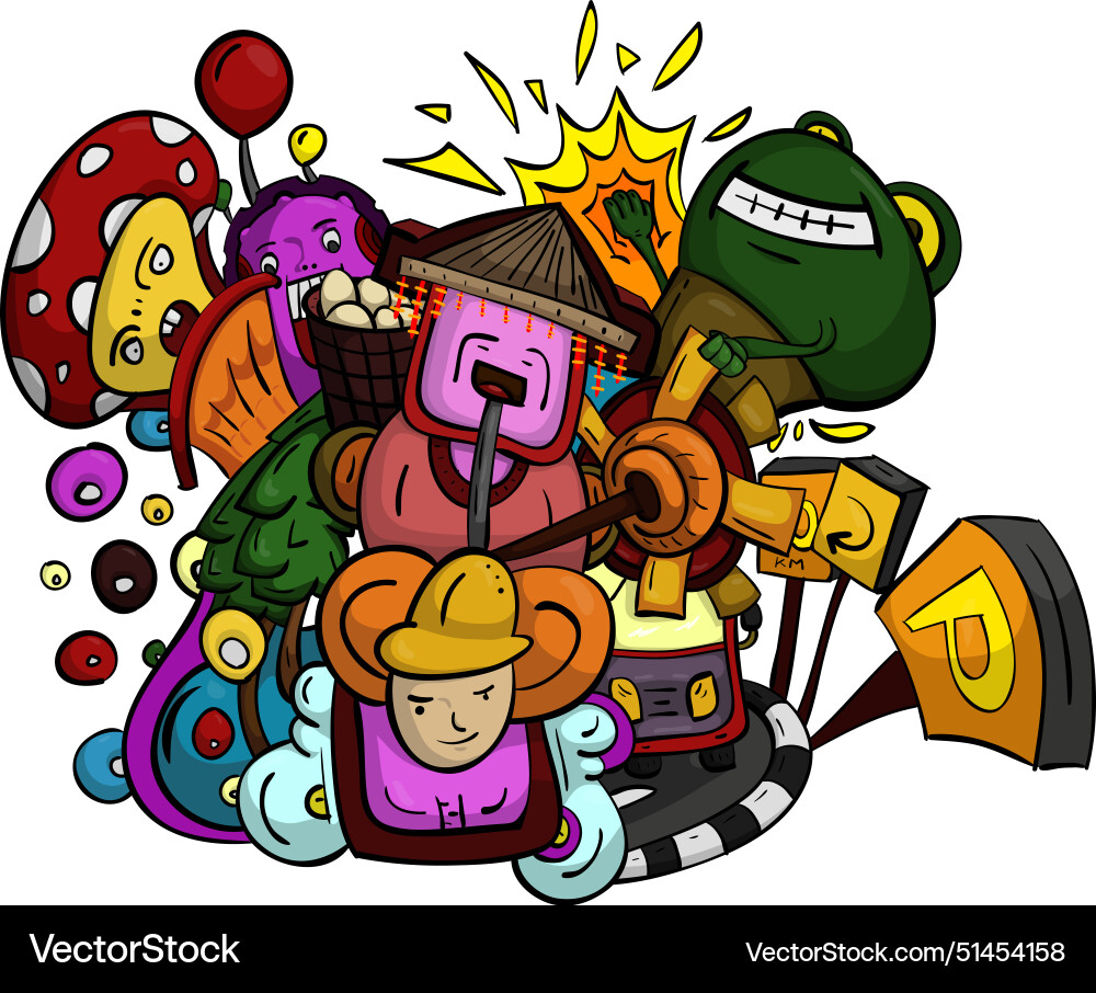 Doodle Royalty Free Vector Image - VectorStock