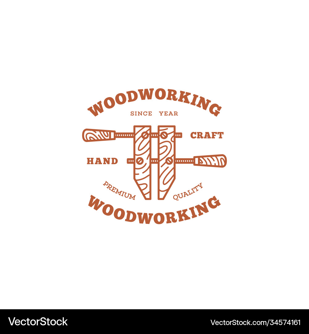 Clamp logo Royalty Free Vector Image - VectorStock