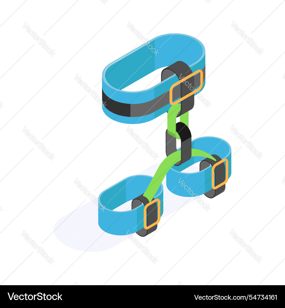 Safety harness Royalty Free Vector Image - VectorStock