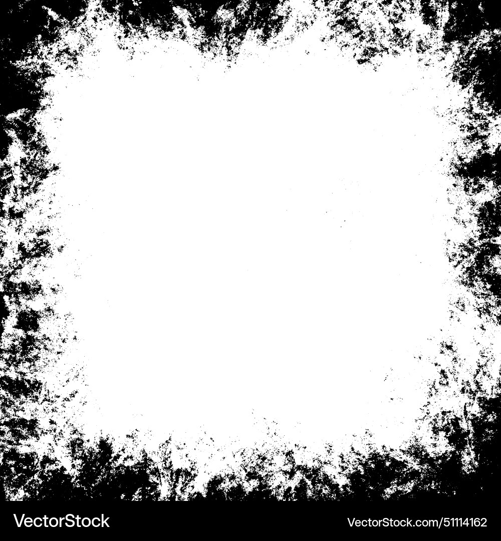 A dirty wall texture frame background Royalty Free Vector