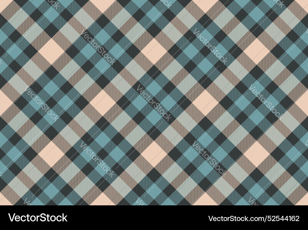 Multicolor fabric plaid background intricate Vector Image