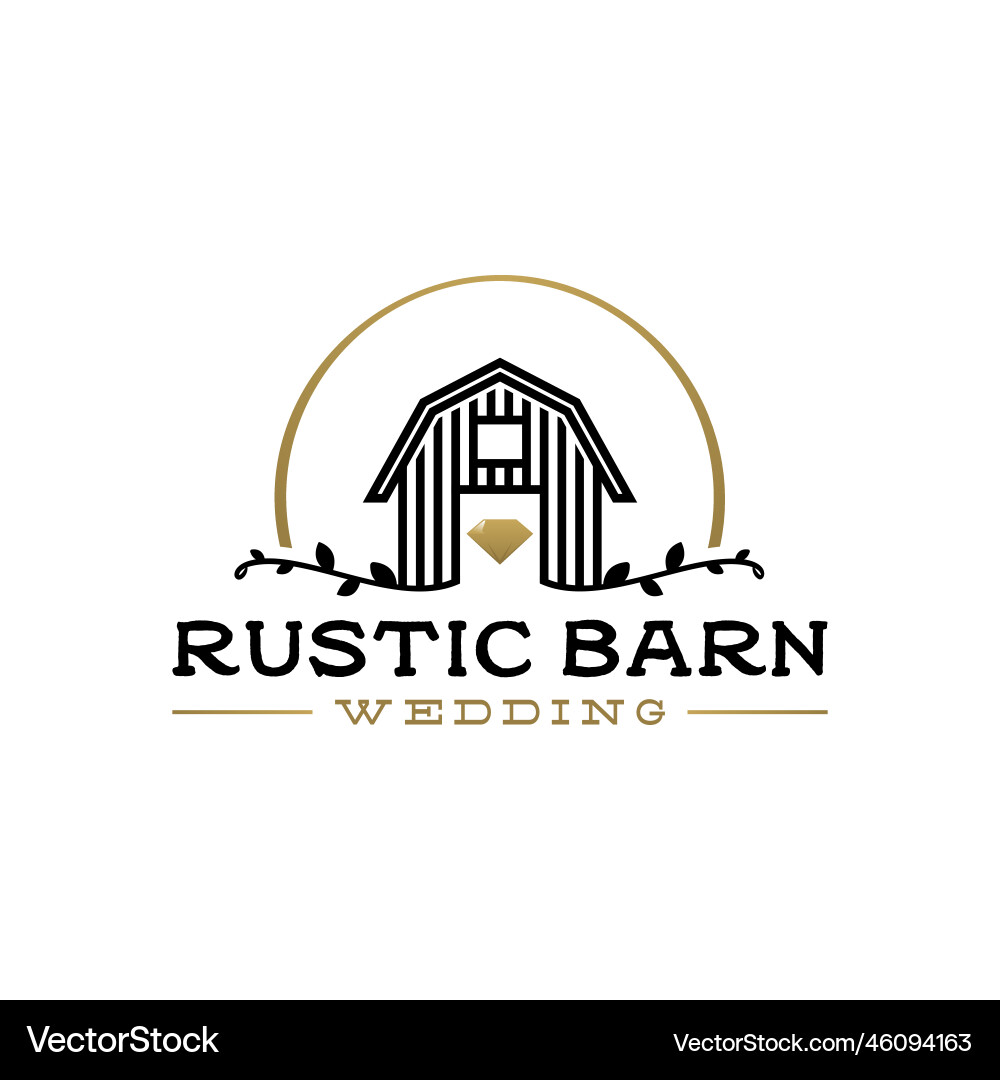 Rustic Wedding Logo Design