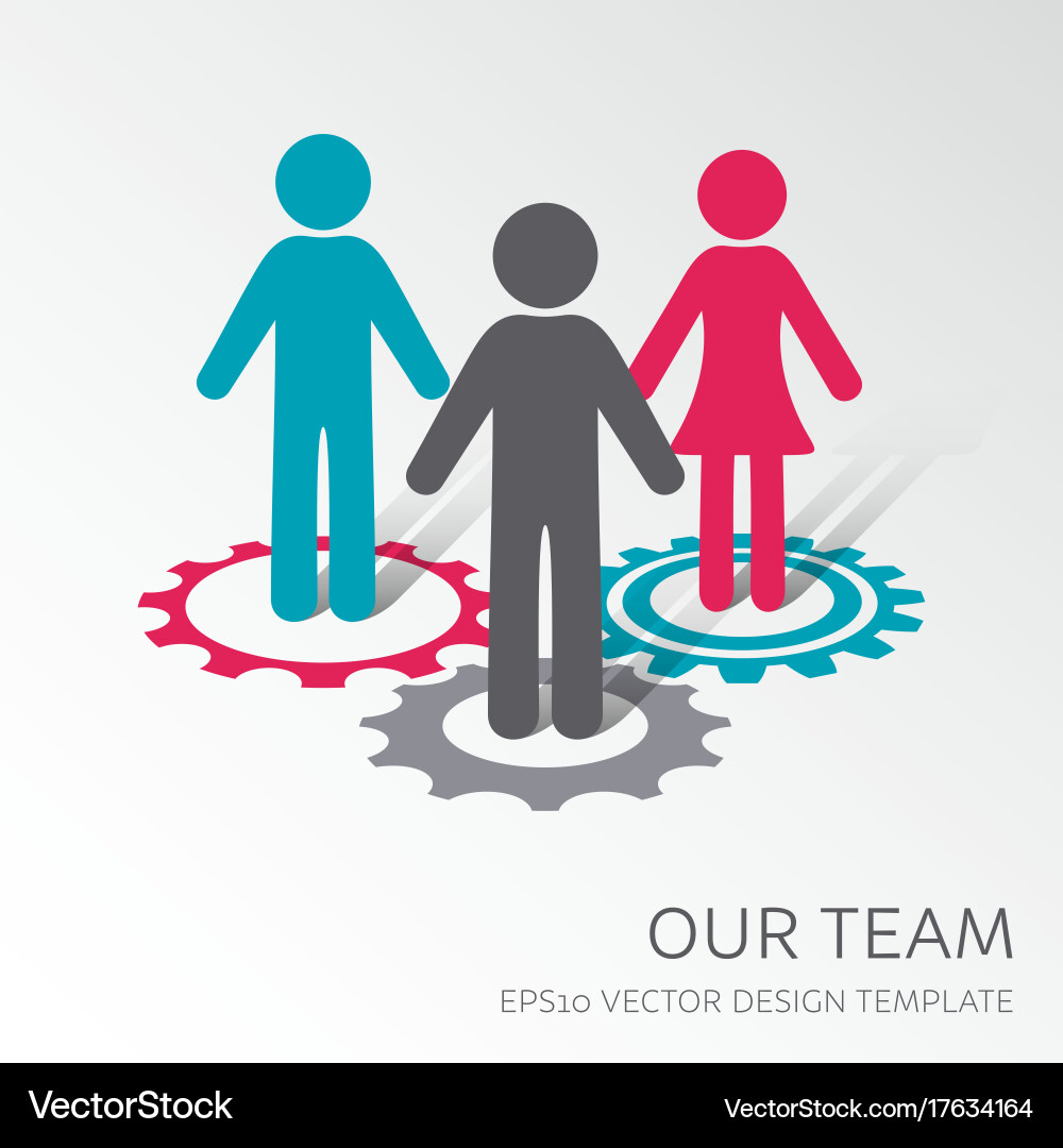 Our company team icon Royalty Free Vector Image