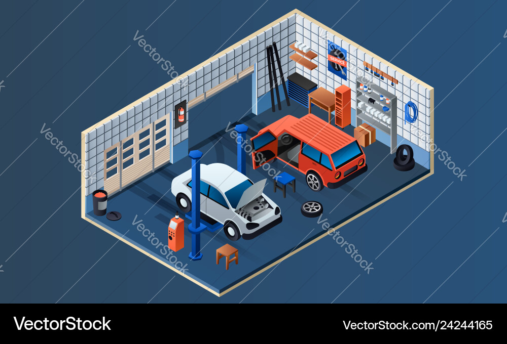 Isometric Spanner Vector Images (over 4,600)