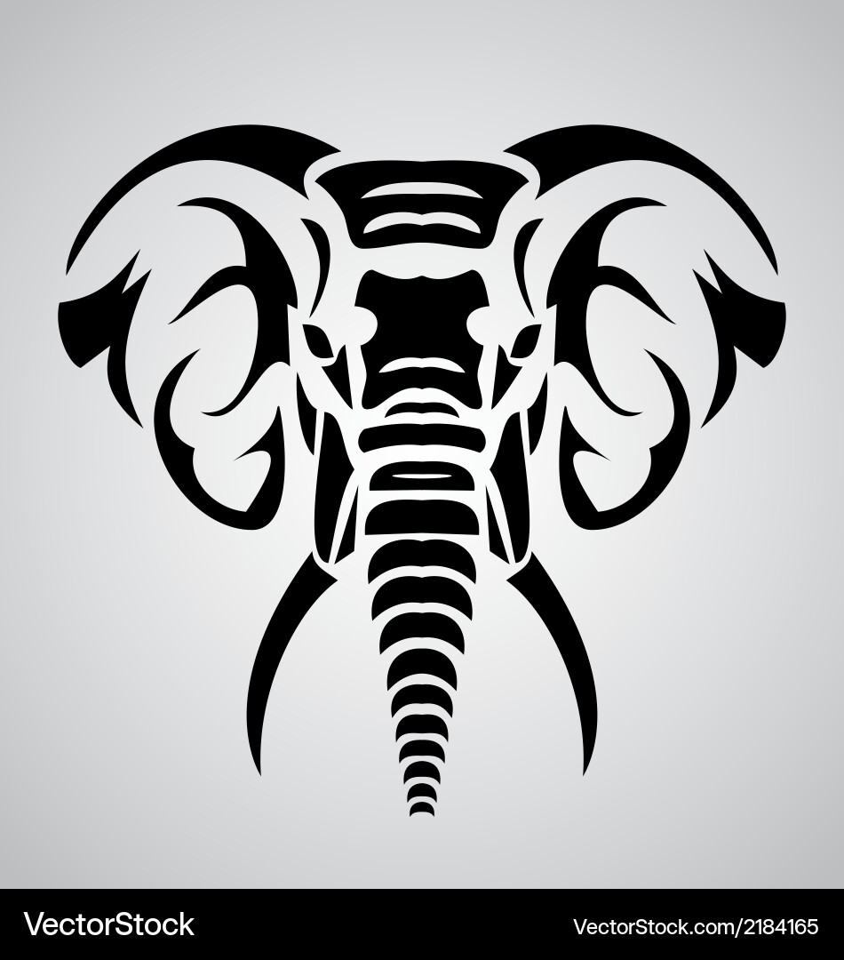 Tribal Elephant Hand Made Brass Tribal Man Elephant Figurine