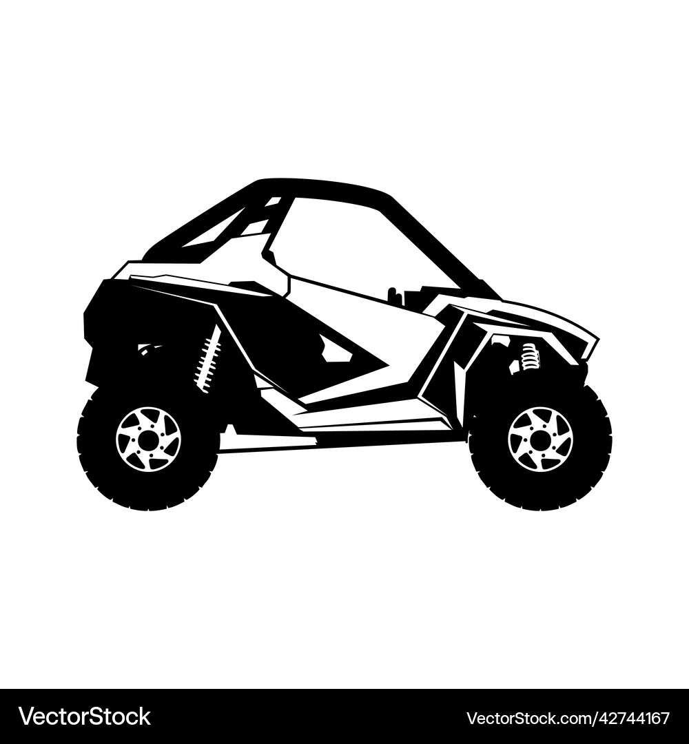 UTV Logo Icon - Offroad Adventure Royalty Free Vector Image