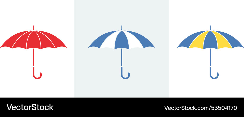 Umbrella Royalty Free Vector Image - VectorStock