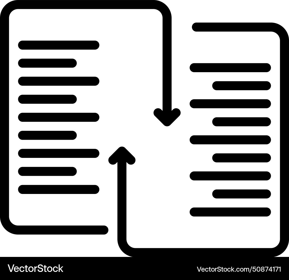 File exchange Royalty Free Vector Image - VectorStock