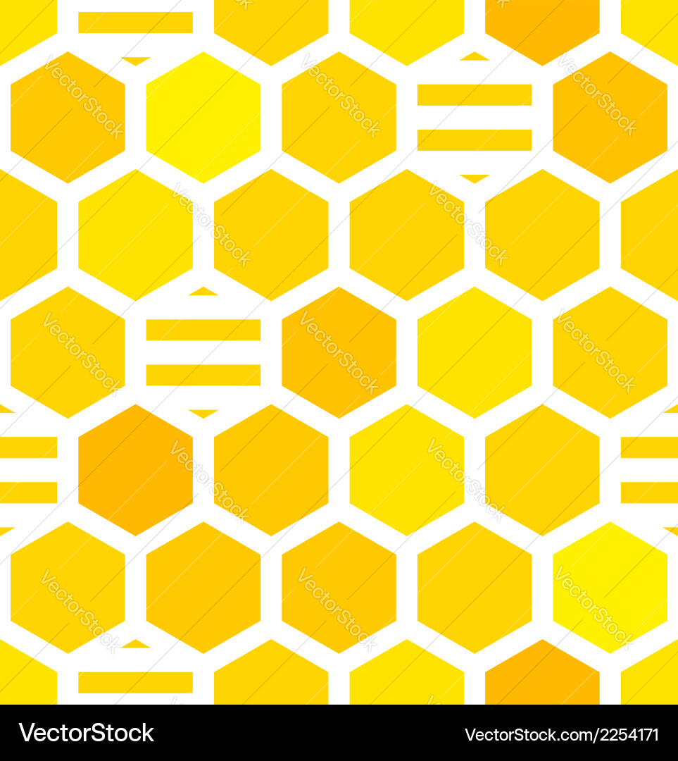 Honeycomb Pattern Royalty Free Vector Image - VectorStock
