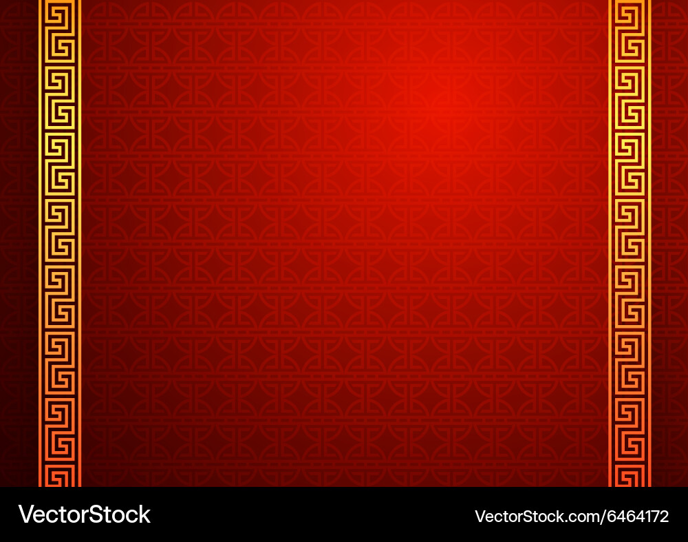 Chinese template Royalty Free Vector Image - VectorStock